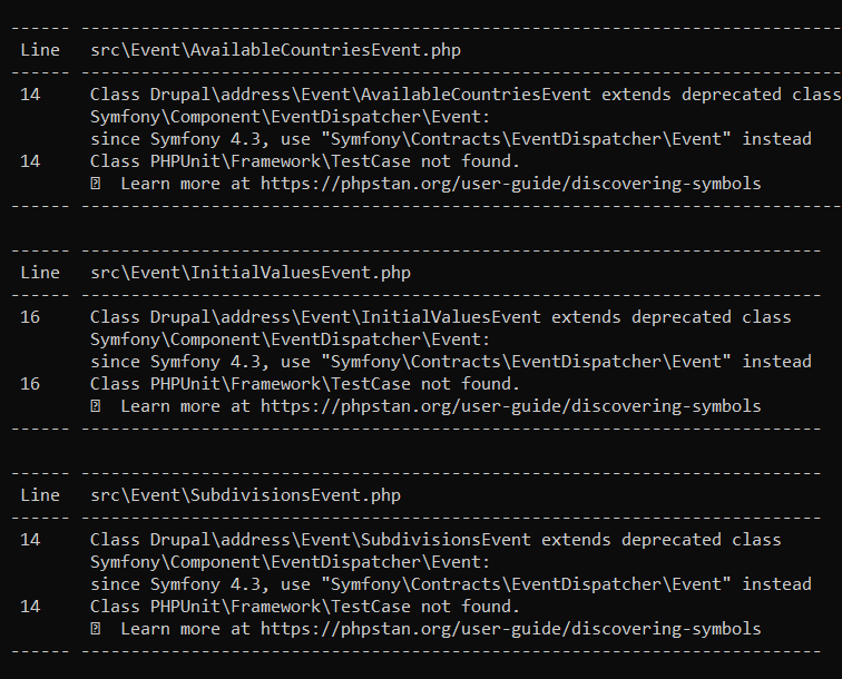 Checking For Deprecated Code With The Drupal Check Package 俺のdrupalドルーパル Ore No Drupal